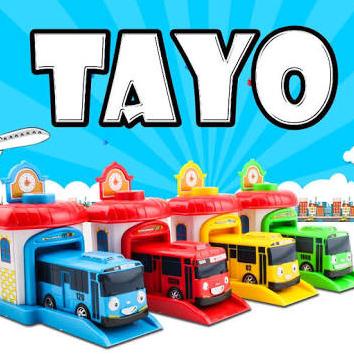 Jual Tayo The Little Bus Garage Push Go Launcher Toy Mainan Garasi Anak | Shopee Indonesia