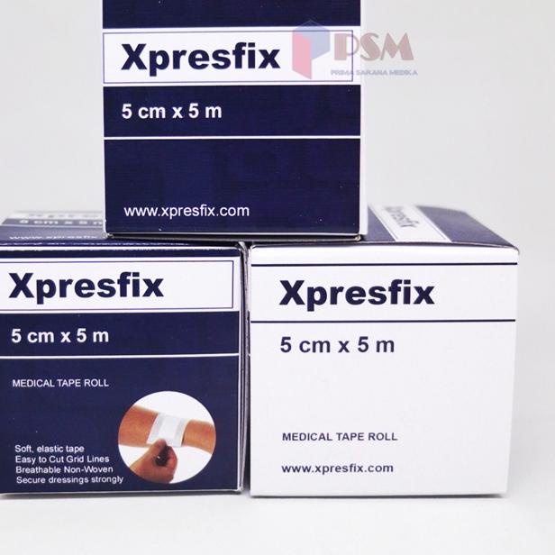 Jual ¢ Xpresfix 5cm x 5m Gidcare / Plester Luka Sejenis Ultrafix Hypafix 5x5 ㅌ | Shopee Indonesia