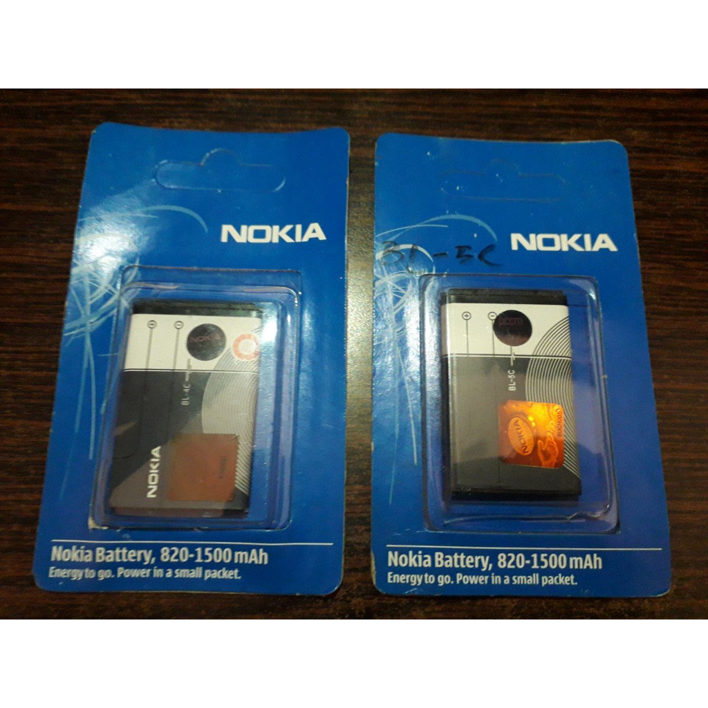 Jual BATTERY BATERAI BATRE NOKIA BL-4C BL-5C ORI | Shopee Indonesia