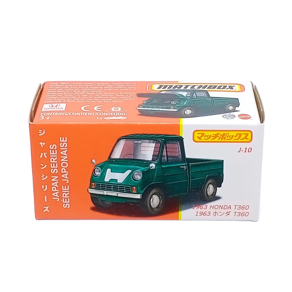 Jual Matchbox Japan Series 1963 Honda T360 Hijau Opening Hood - Kotak ...