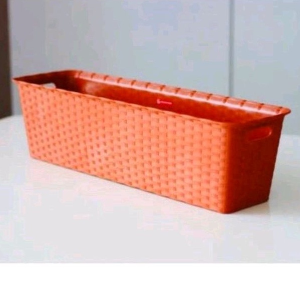 Jual pot motif anyam segi panjang cjg 60 cm | Shopee Indonesia