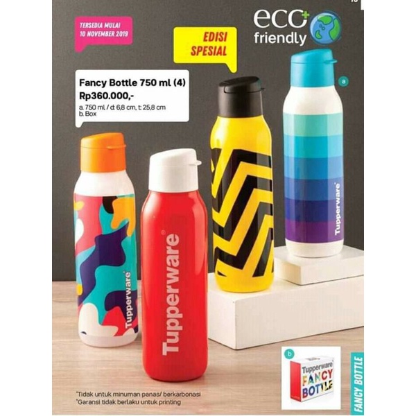 Jual Eco fancy 750ml botol tupperware | Shopee Indonesia