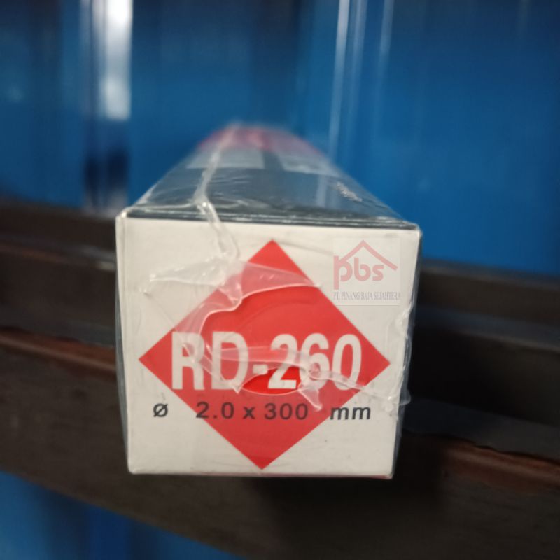 Jual KAWAT LAS 2.0mm RD260 / KAWAT LAS NIKKO RD260 2.0MM / MATA LAS 2.0 ...