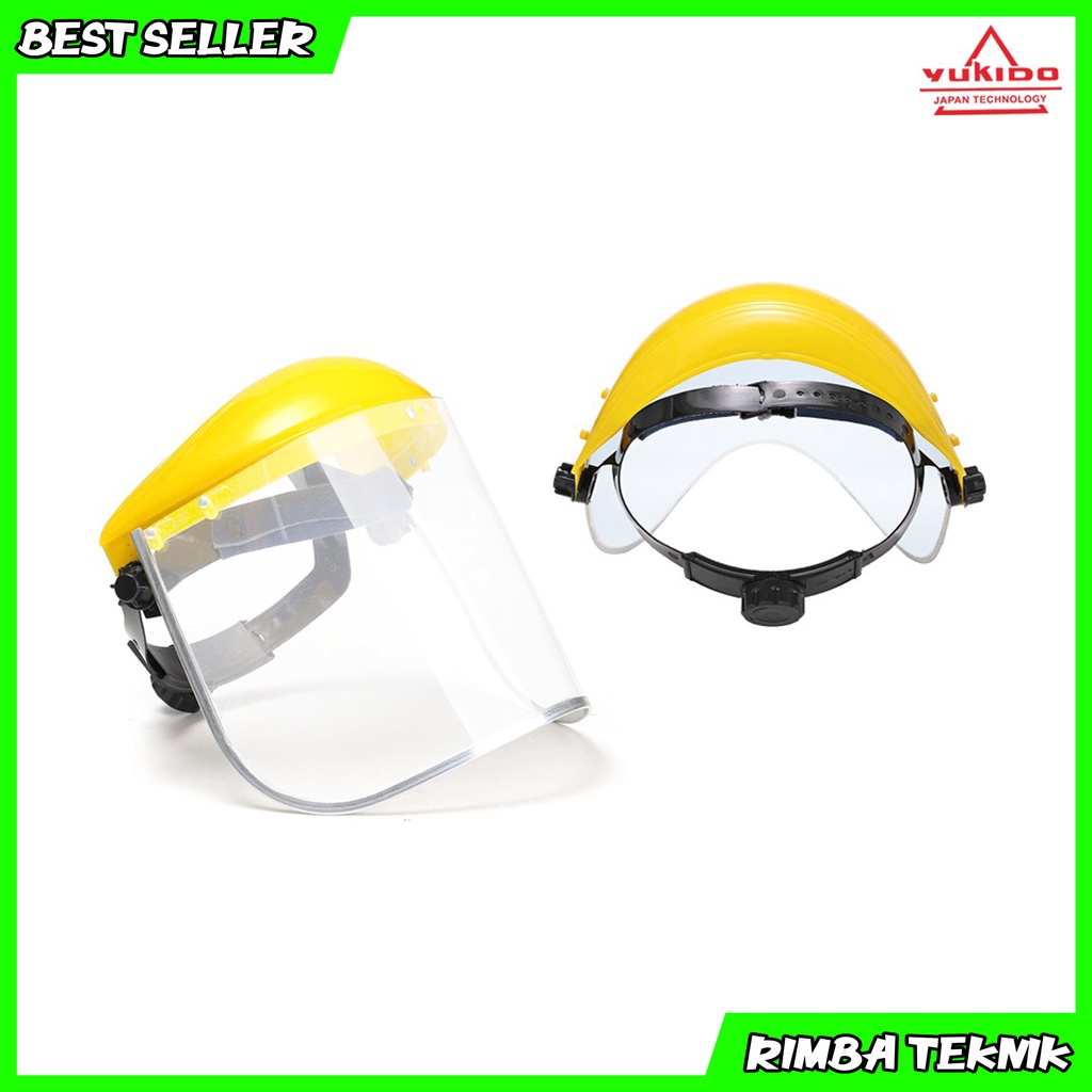Jual Masker Pelindung Wajah Welding Mask Clear Safety Alat Pelindung ...