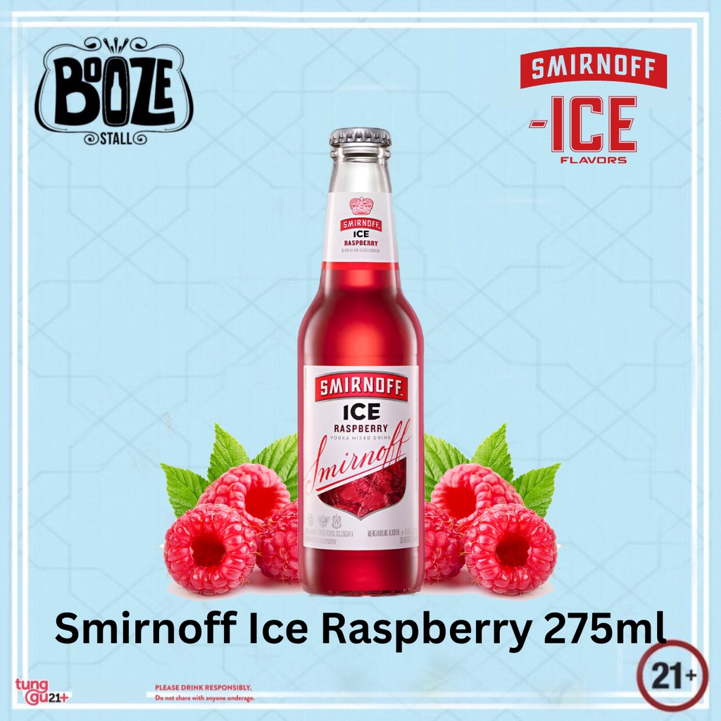 Jual Smirnoff Ice Raspberry 275ml | Shopee Indonesia