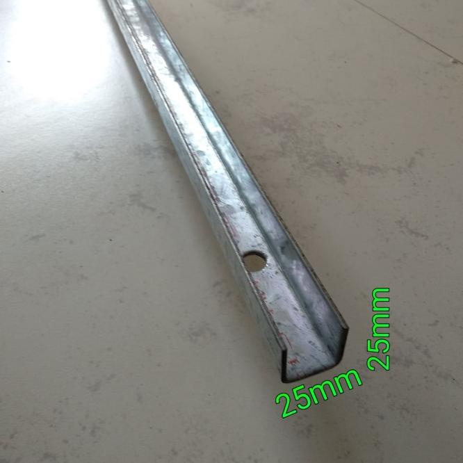 Jual Rel Bawah Untuk Pintu Sliding Dan Lipat Panjang 2,1M | Shopee ...