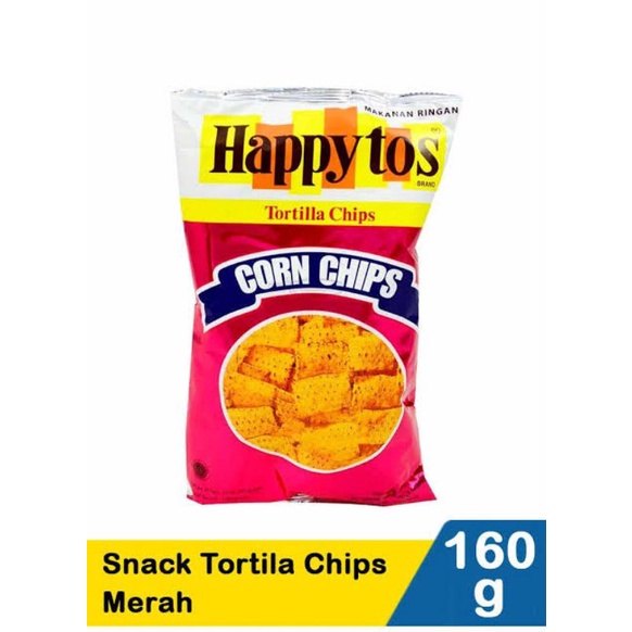 Jual Snack happytos 140gr happy tos jagung merah tortilla chips ...