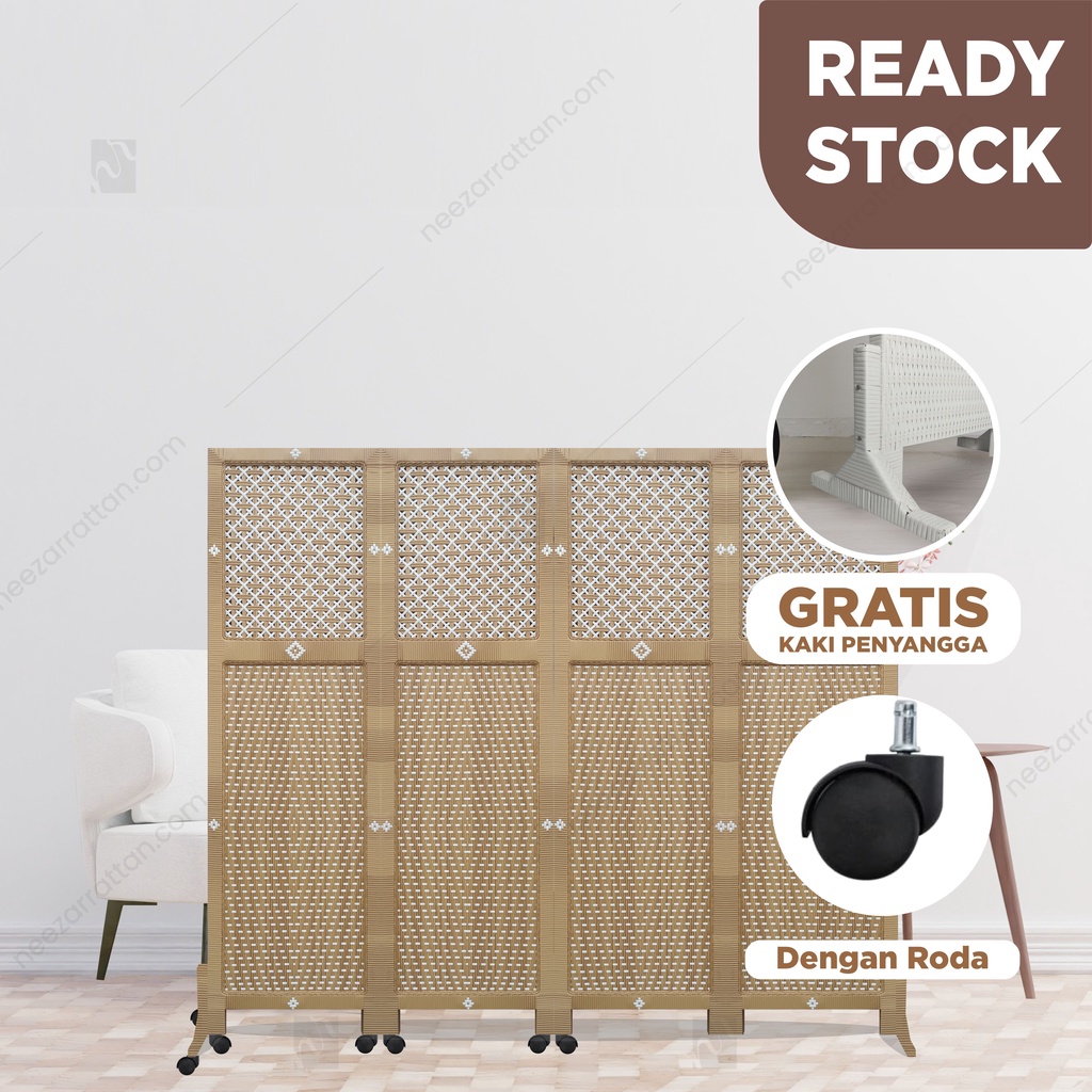 Jual PRODUK READY STOCK PINTU 4 Pembatas penyekat ruangan sketsel ...