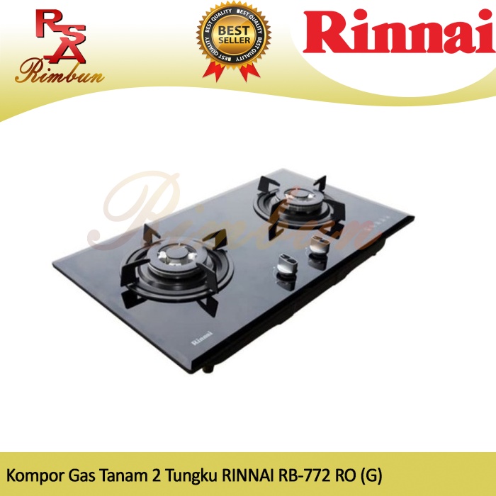 Jual Kompor Gas Tanam 2 Tungku RInnai RB-772 RO (G) 2 Tungku | Shopee Indonesia