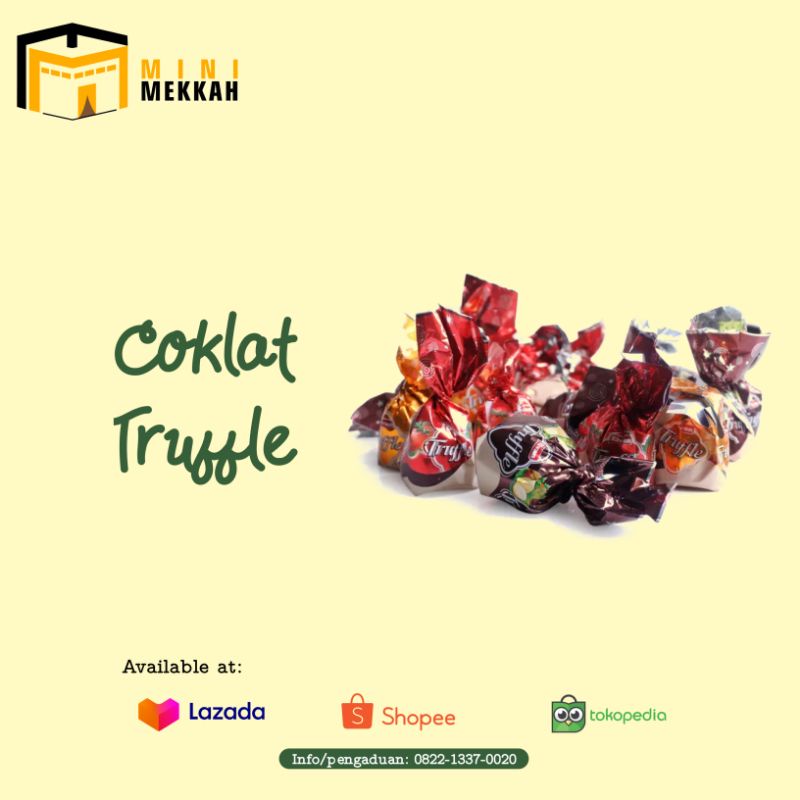 Jual COKELAT TRUFFLE DUS 2KG / COKLAT ARAB / COKLAT TURKI TURKEY / OLEH ...