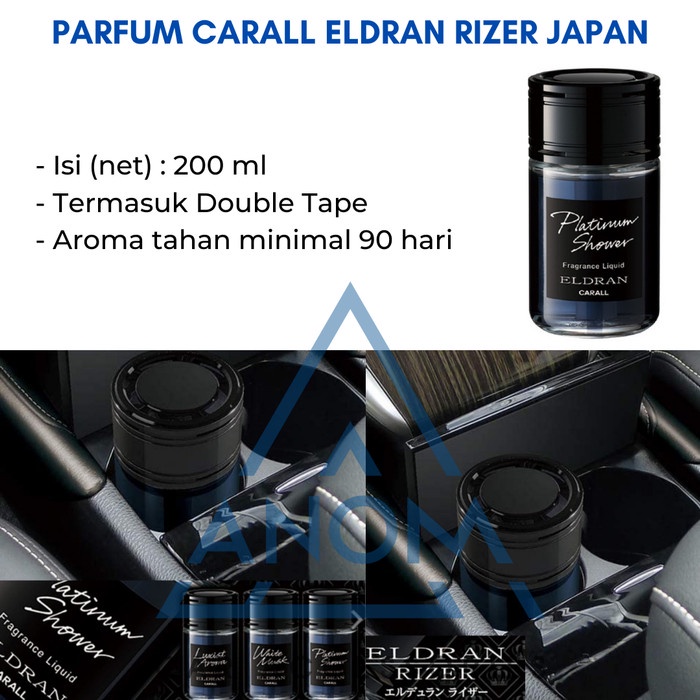 Jual Parfum Pengharum Mobil Carall Eldran Rizer Original Japan | Shopee Indonesia