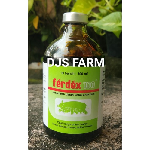 Jual Ferdex 100 ml Medion Obat Penambah Darah Sapi Kambing Babi Kuda ...