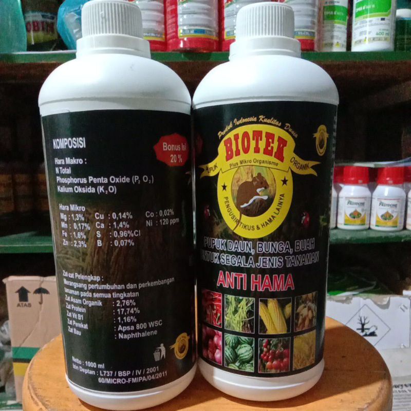 Jual BIOTEX 1Liter | Shopee Indonesia