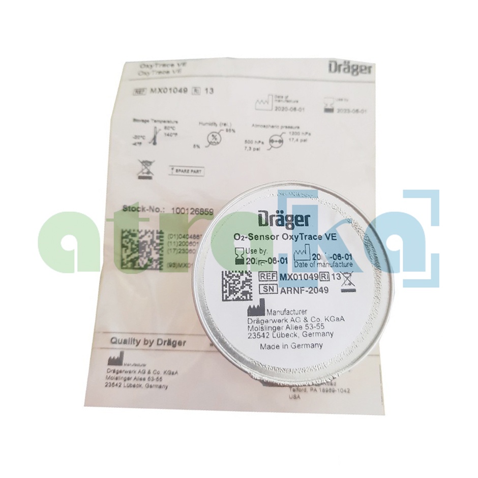 Jual o2 Cell, Oksigen Sensor Drager Oxy Trace VE MX01049 | Shopee Indonesia