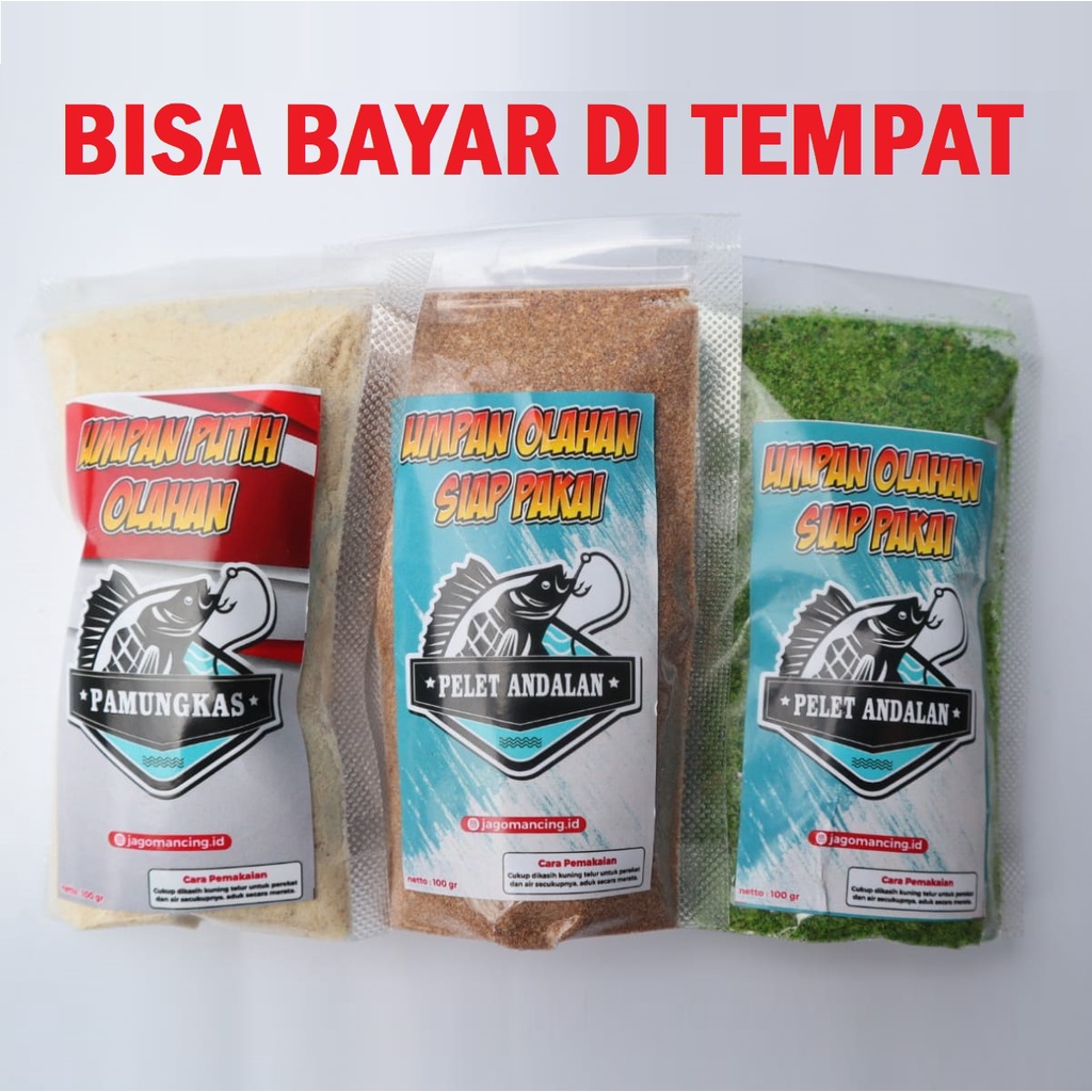 Jual Umpan Putih Umpan Olahan Siap Pakai Untuk Mancing Ikan Mas ...