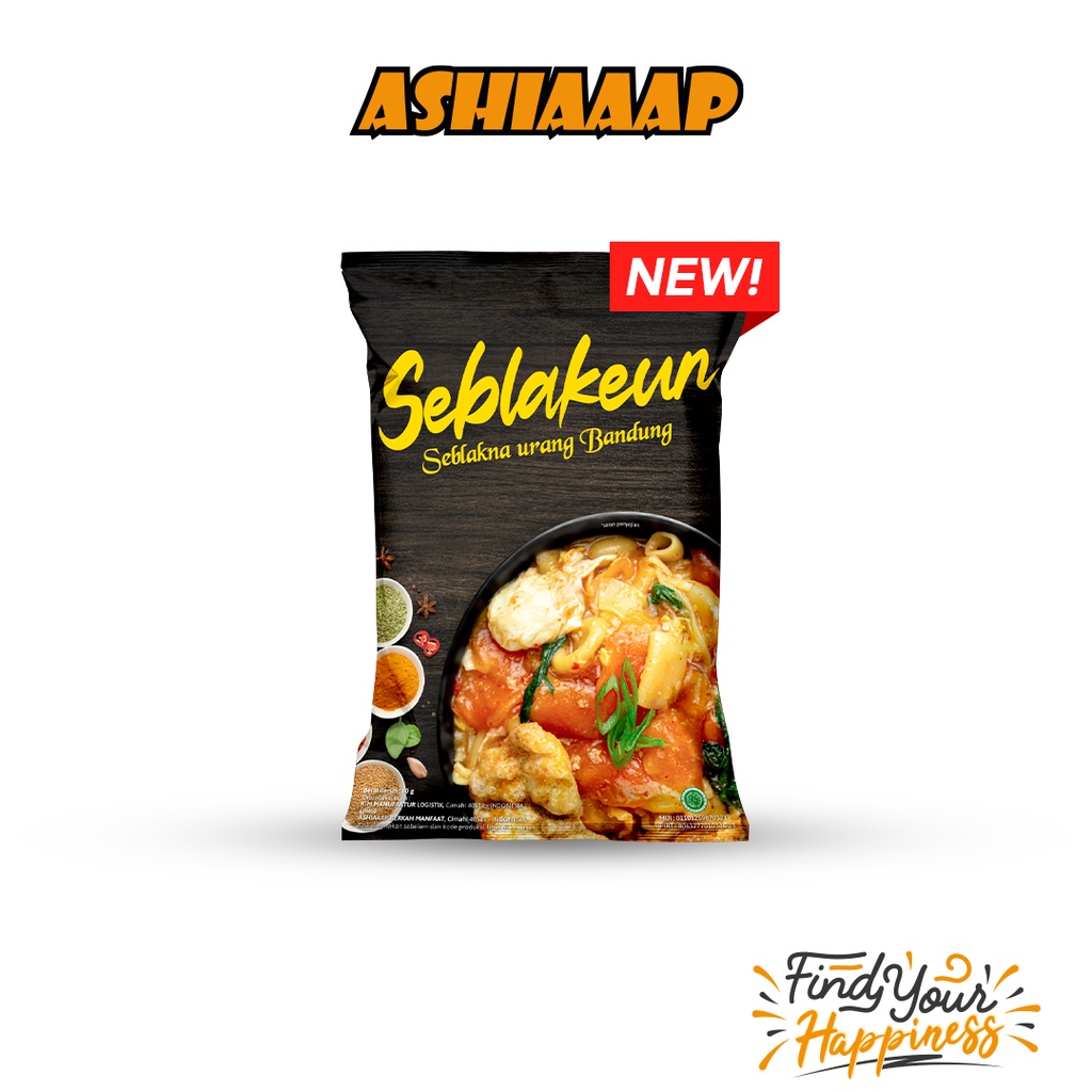 Jual Seblakeun Seblak Instant (80 gram) / Seblakna Urang Bandung ...