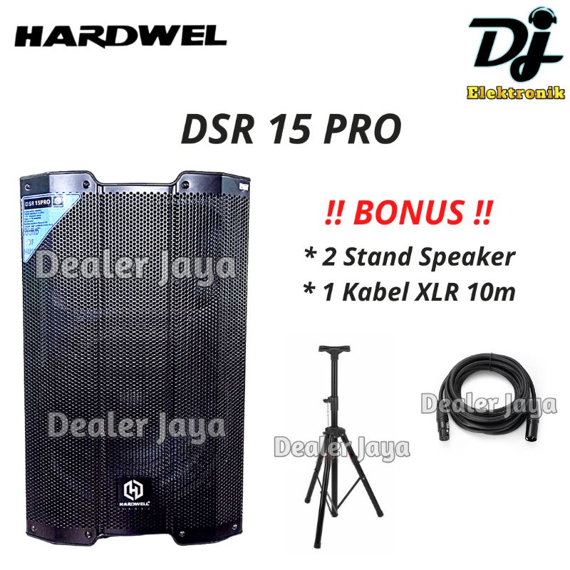 Jual Speaker Aktif Hardwell DSR 15 PRO / DSR15 PRO - 15 inch | Shopee ...