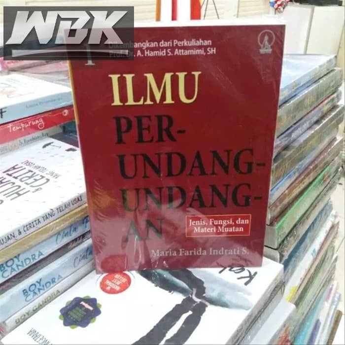 Jual Ilmu perundang-undangan jilid 1 by maria farida | Shopee Indonesia
