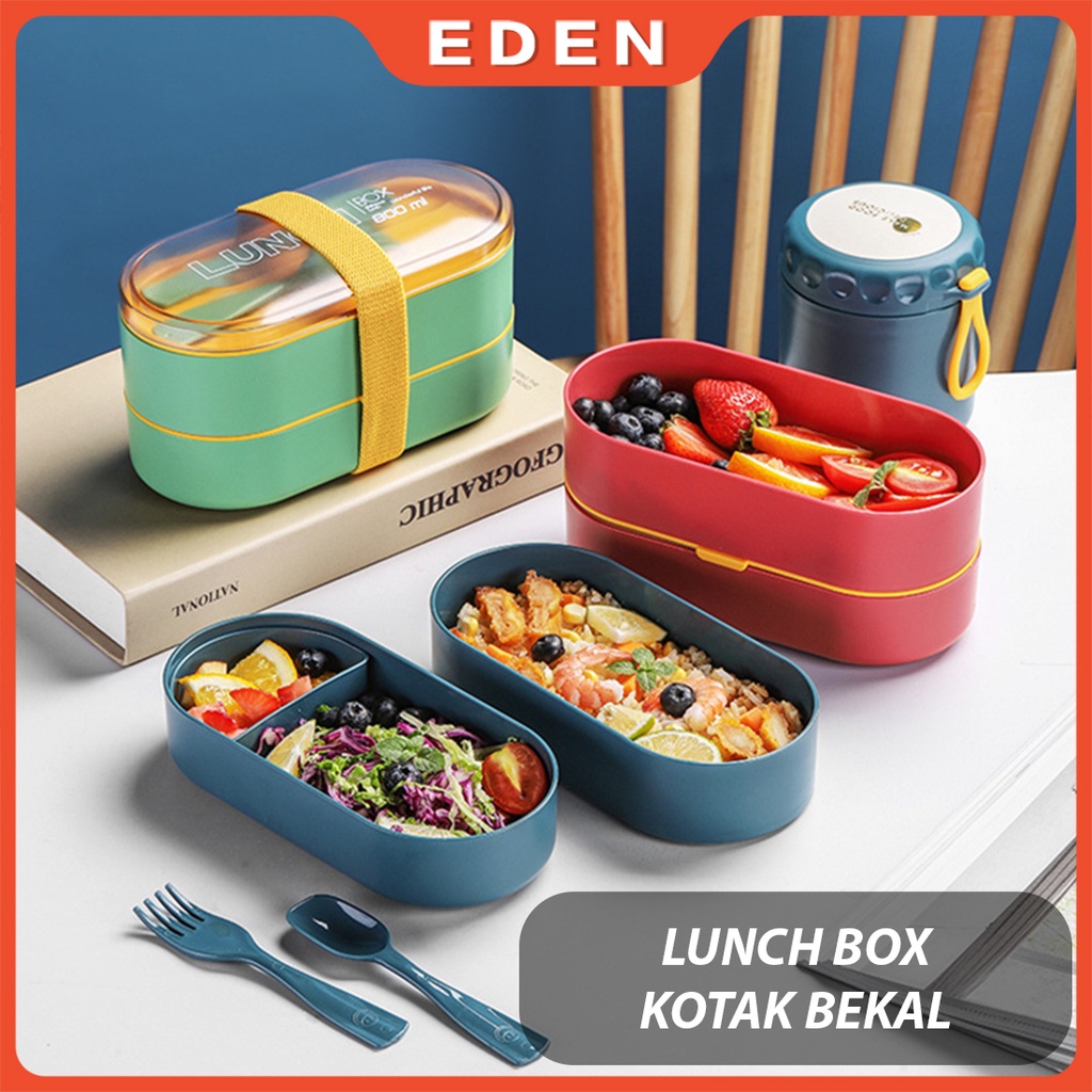 Jual Lunch Box Kotak Makan / Kotak bekal makan siang / Kotak makan anak ...