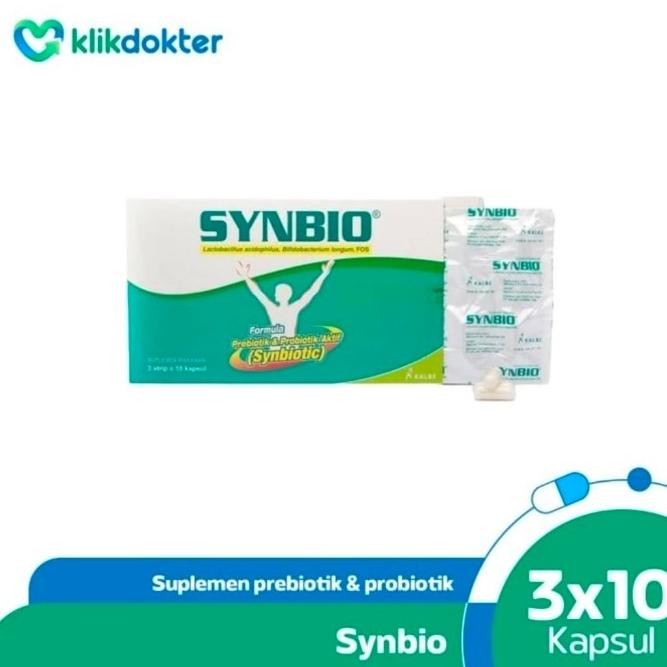 Jual synbio probiotik box 30 kapsul | Shopee Indonesia