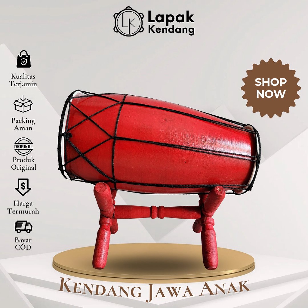 Jual Mainan Alat Musik Anak Kendang Jawa Jaranan Jaipong | Shopee Indonesia