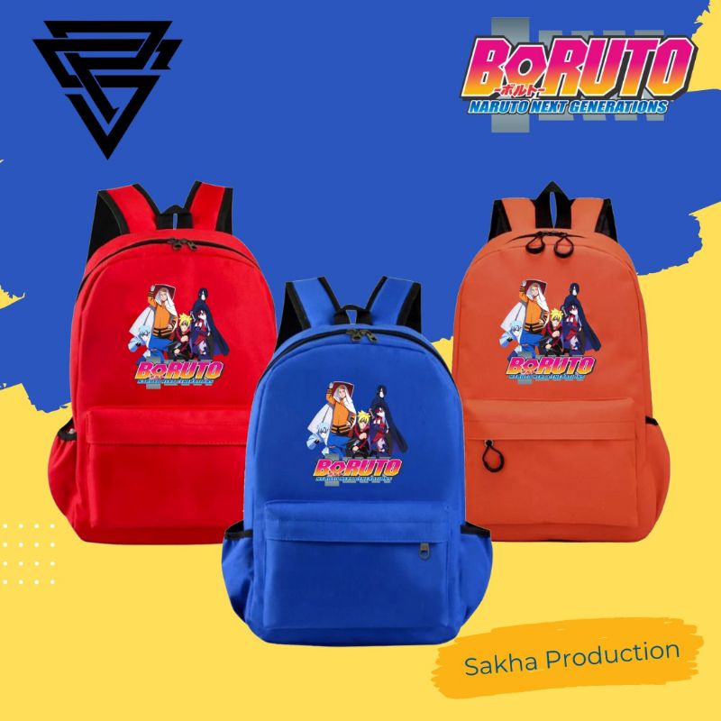 Jual backpack karakter boruto tas ransel anak sekolah 2023 | Shopee ...
