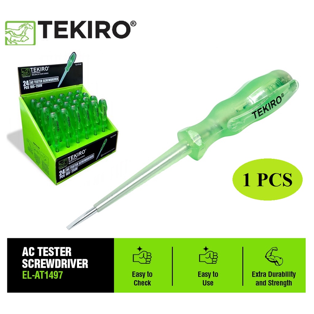 Jual TEKIRO TESTPEN AC TESPEN AC TEKIRO Voltage Tester AC tester ...