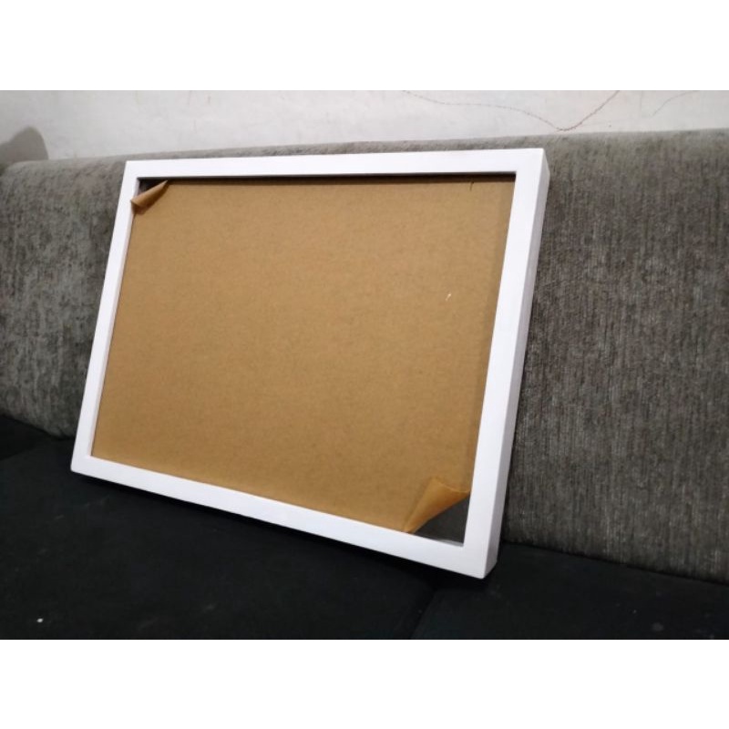 Jual Pigura / Frame / Bingkai kayu 3d ukuran 30x40 (12R) + kaca akrilik ...