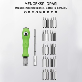 Jual Isku Obeng Set 32in1 Obeng Hp/Alat Perbaikan Obeng Magnet ...