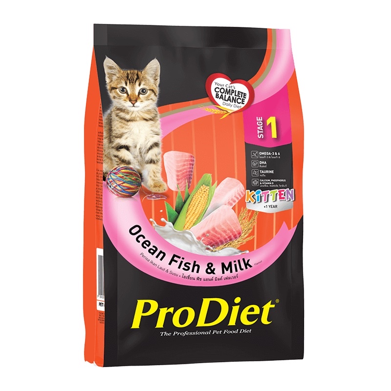 Jual ProDiet Kitten Ocean Fish Freshpack 500g | Shopee Indonesia