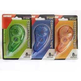 Jual TIPE X | CORRECTION TAPE | TIPE X PITA | KENKO CT-634N (PCS ...