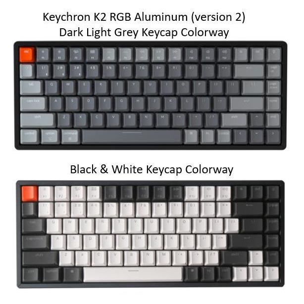 Jual Keychron K2 RGB Backlight Aluminum Frame Wireless Mechanical ...