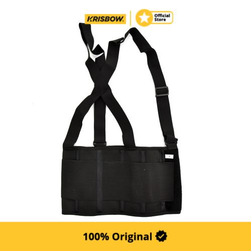 Jual Krisbow Back Support Sabuk Pengaman Punggung Ukuran M | Shopee ...