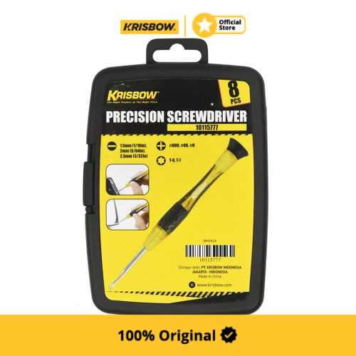 Jual Krisbow Set Screwdriver Obeng Presisi 8 Pcs | Shopee Indonesia