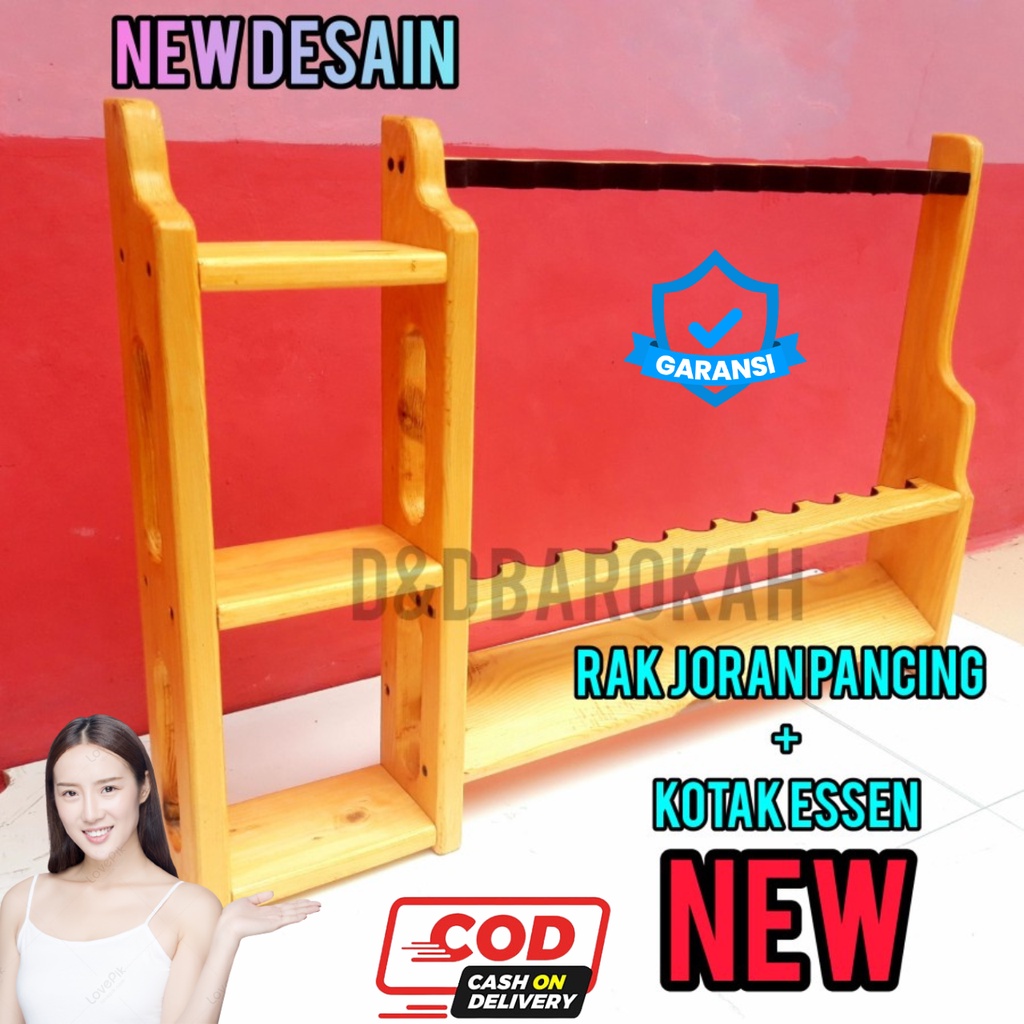 Jual Rak Joran Pancing Tempat Dudukan Joran Pancing Berdiri Bisa Tempel ...