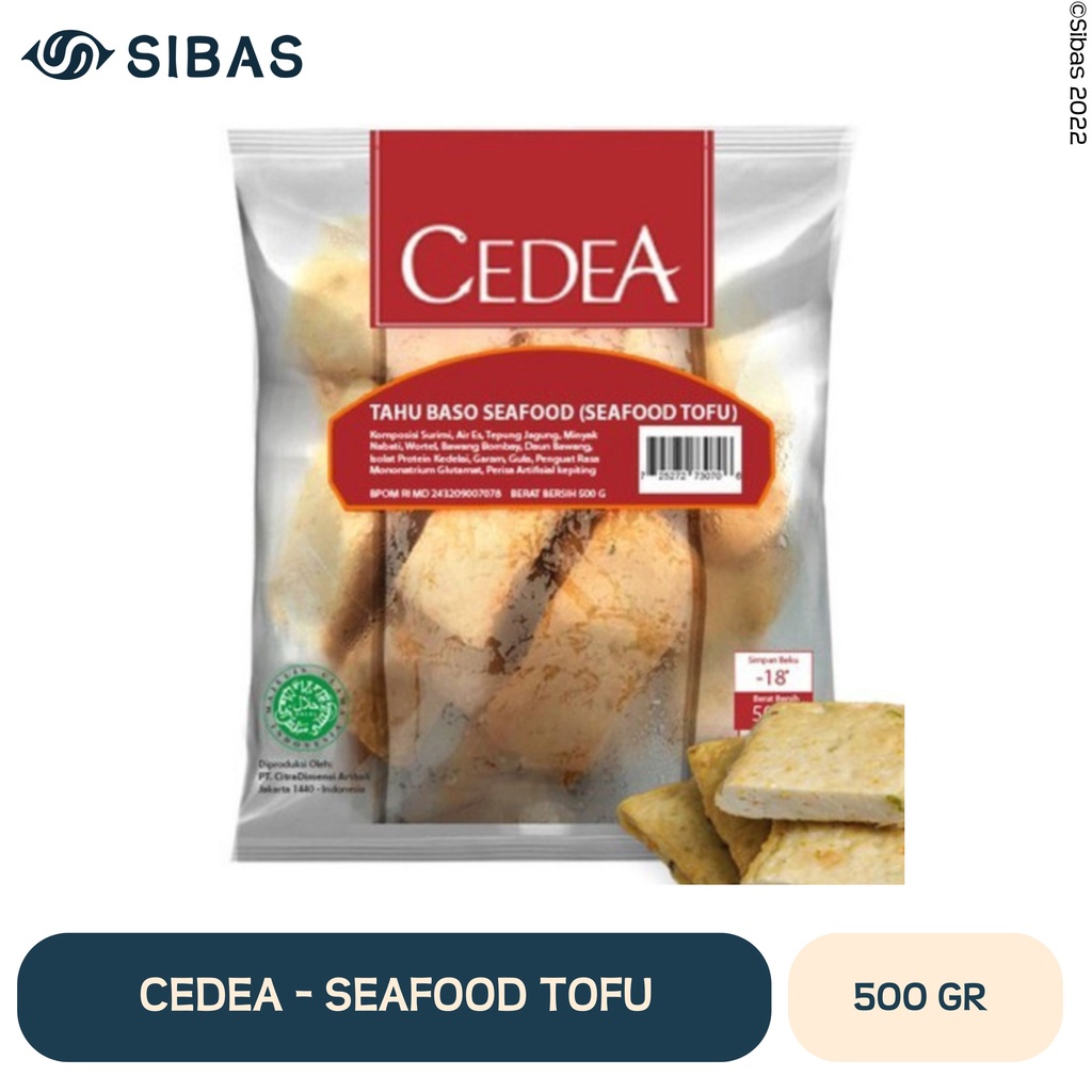 Jual CEDEA Seafood Tofu [500g] | Shopee Indonesia
