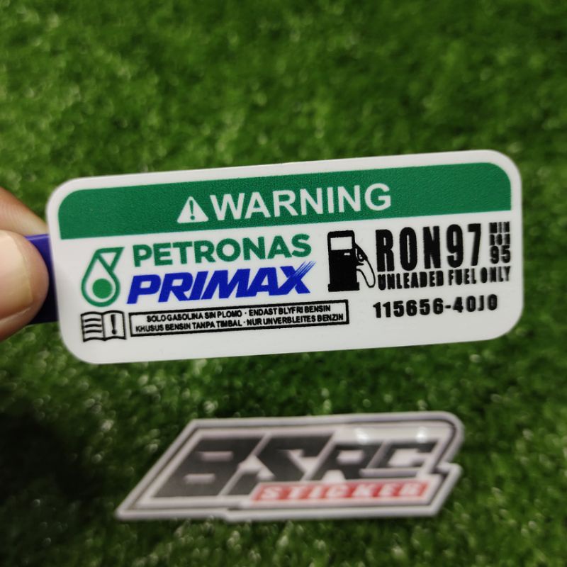 Jual sticker BAHAN BAKAR viral / sticker SPBU pertamax torbo, pertalite ...