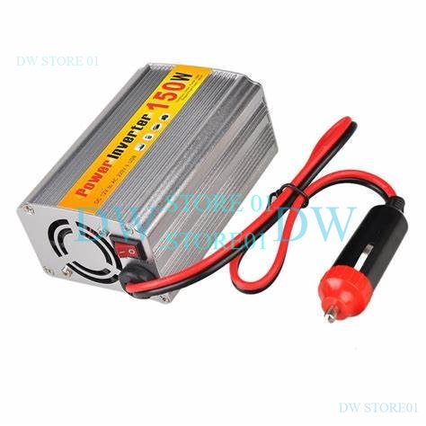 Jual Power Inverter Mobil 150W DC 12V To AC 220V Port USB 150W 220V DC ...