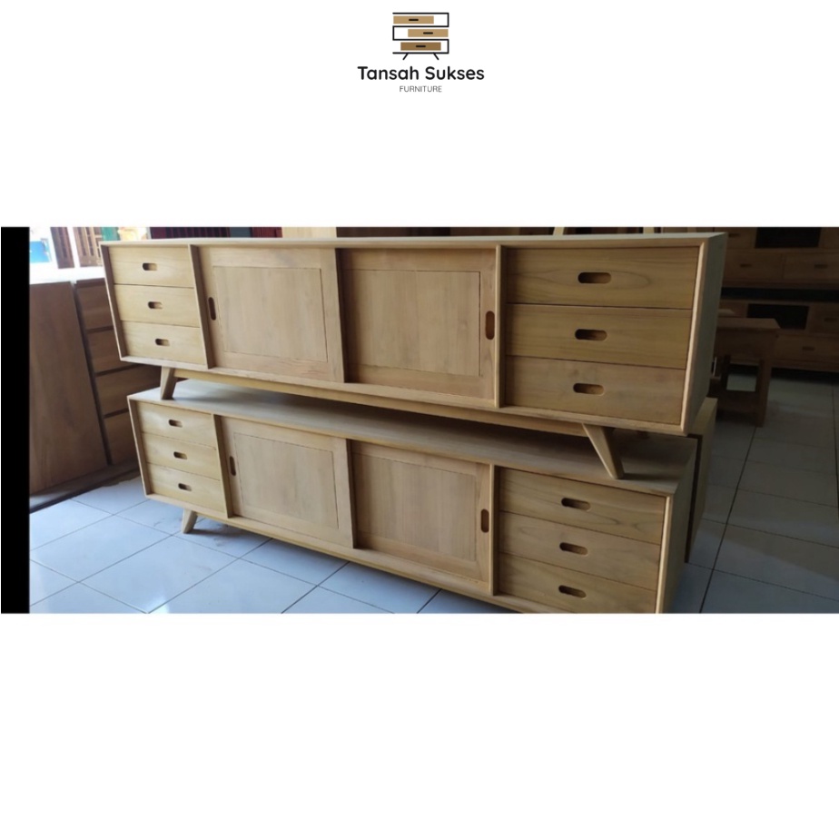 Jual Bufet 2 Pintu Dan 6 Laci Best Seller | Shopee Indonesia