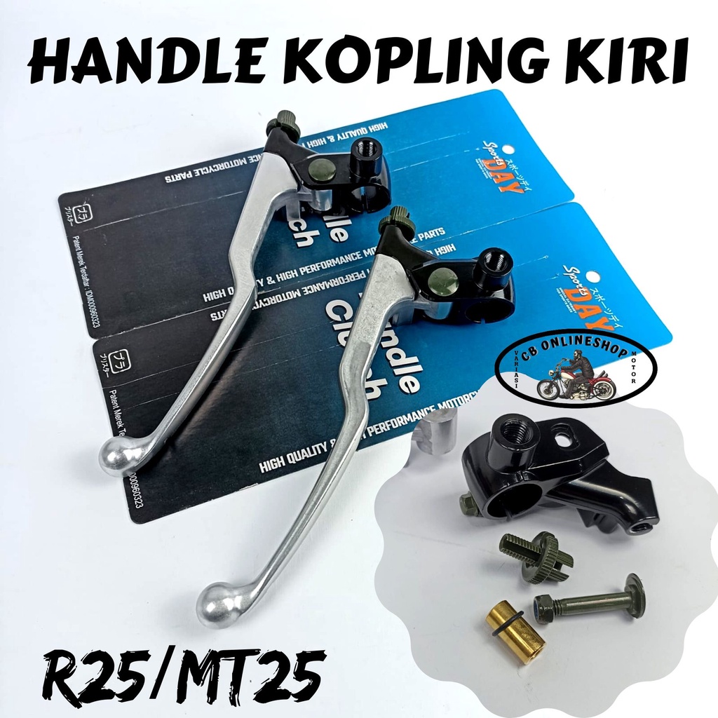 Jual Handle R25 Hendel Kiri handel Kopling Yamaha R 25 Tuas rem Kiri ...