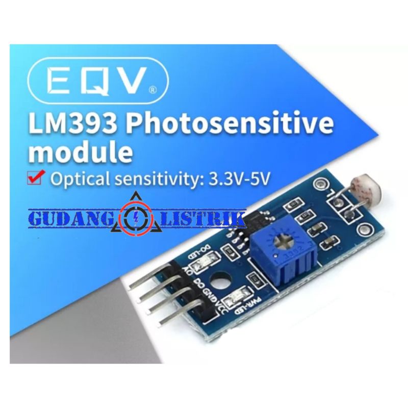 Jual LM393 Photosensitive Module Sensor Cahaya / Sinar | Shopee Indonesia