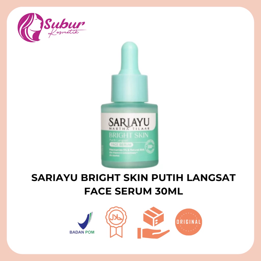 Jual Sariayu Bright Skin Putih Langsat Face Serum 20ml | Shopee Indonesia