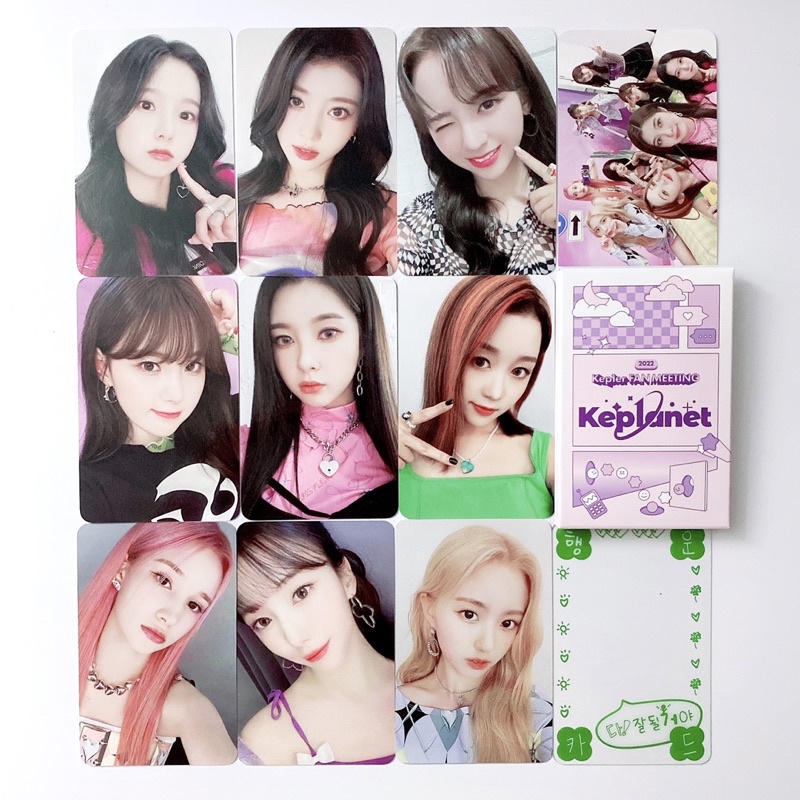 Jual Kep1er Official Photocard - 2022 fanmeeting kep1anet goods | Shopee Indonesia