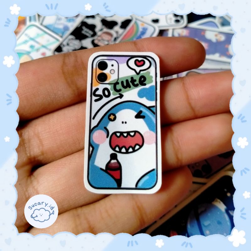 Jual [TERMURAH] Stiker Iphone | Mini Case Sticker | Cute Sticker ...