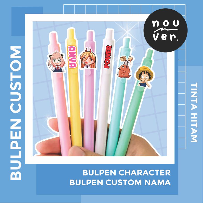 Jual BULPEN PULPEN BOLPOIN CUSTOM | Shopee Indonesia