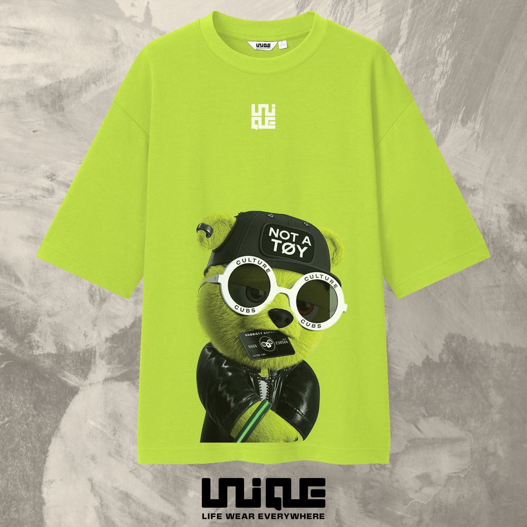 Jual UNIQUE - (Unique Series) Kaos Oversize Teddy Hype | Shopee Indonesia