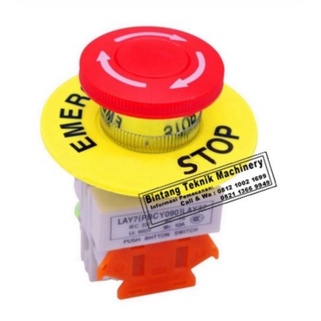 Jual Terbaik emergency stop Push Button sakelar tombol tekan berhenti ...