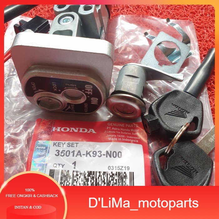Jual SPECIAL PROMO : KUNCI KONTAK SET SCOOPY F1 VARIO 110 TECHNO ...