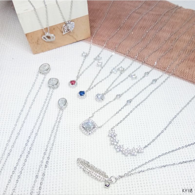 Jual Kalung Koye Dewasa Perak 925 Lapis Mas Putih - KY118 | Shopee ...