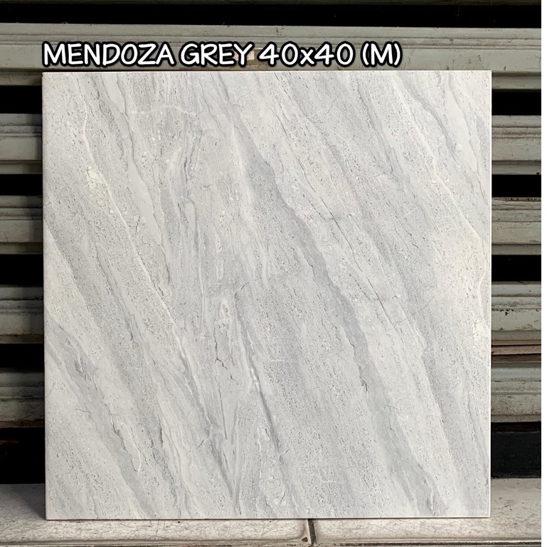 Jual Keramik Mulia 40x40 Mendoza Grey - Kilat | Shopee Indonesia